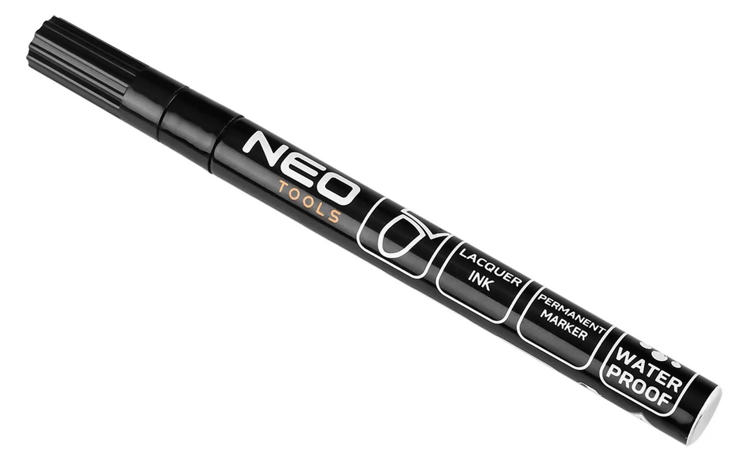 Neo Tools Marker budowlany permanentny czarny - 4 szt.