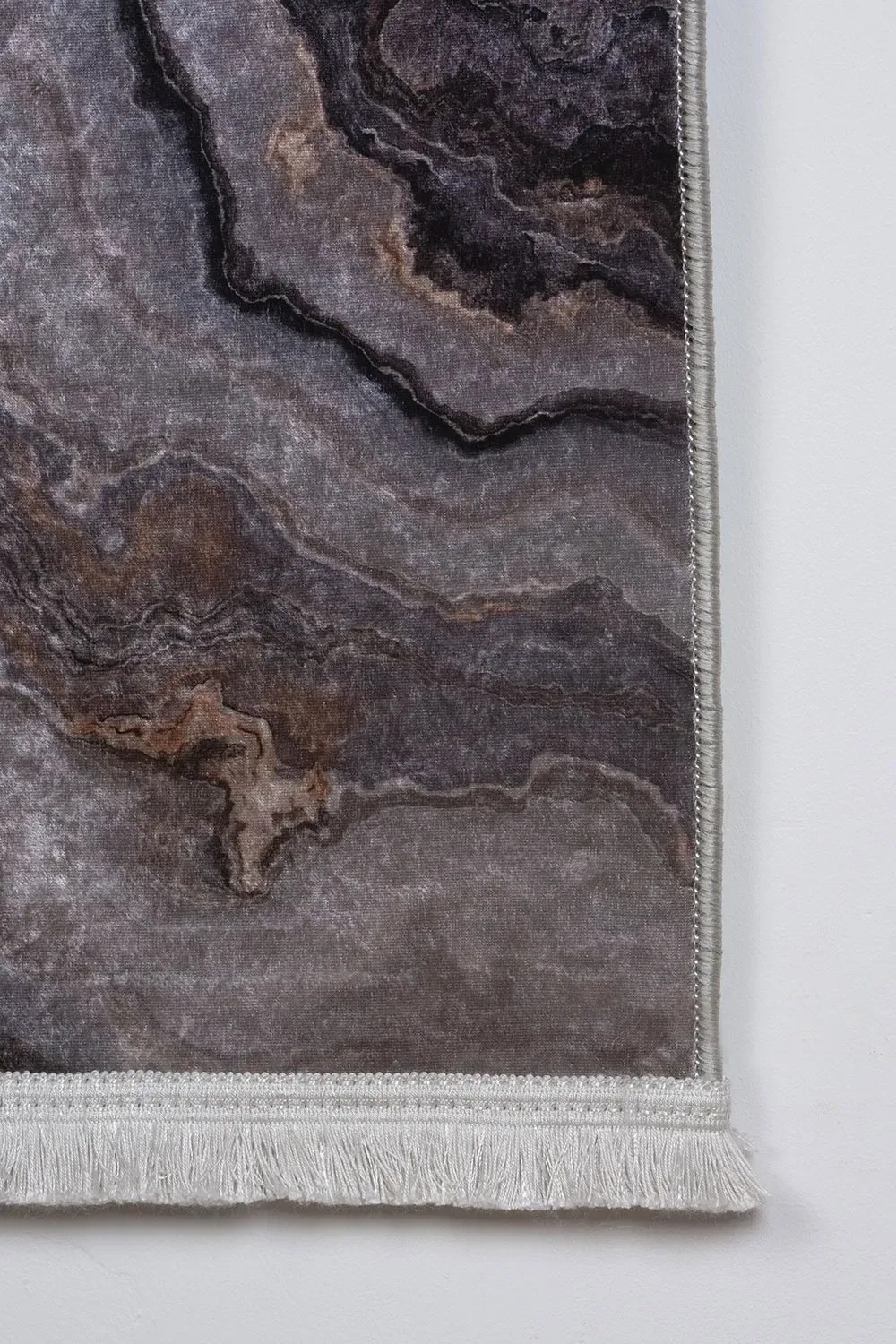 Uniglob Dywan drukowany AGAT 60 x 120 cm szary kupuj w OBI