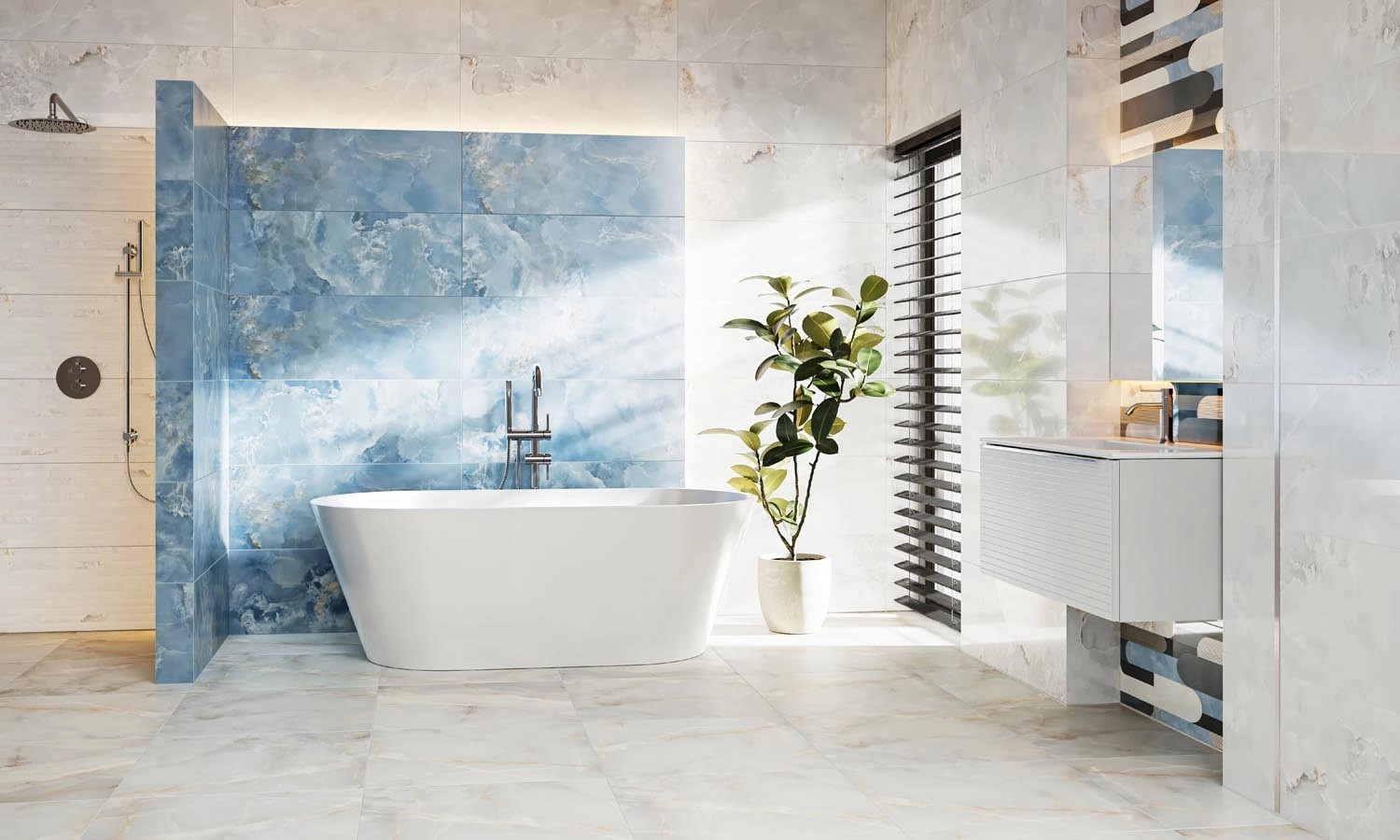 Glazura Vero white structure 32,8 x 89,8 cm kupuj w OBI