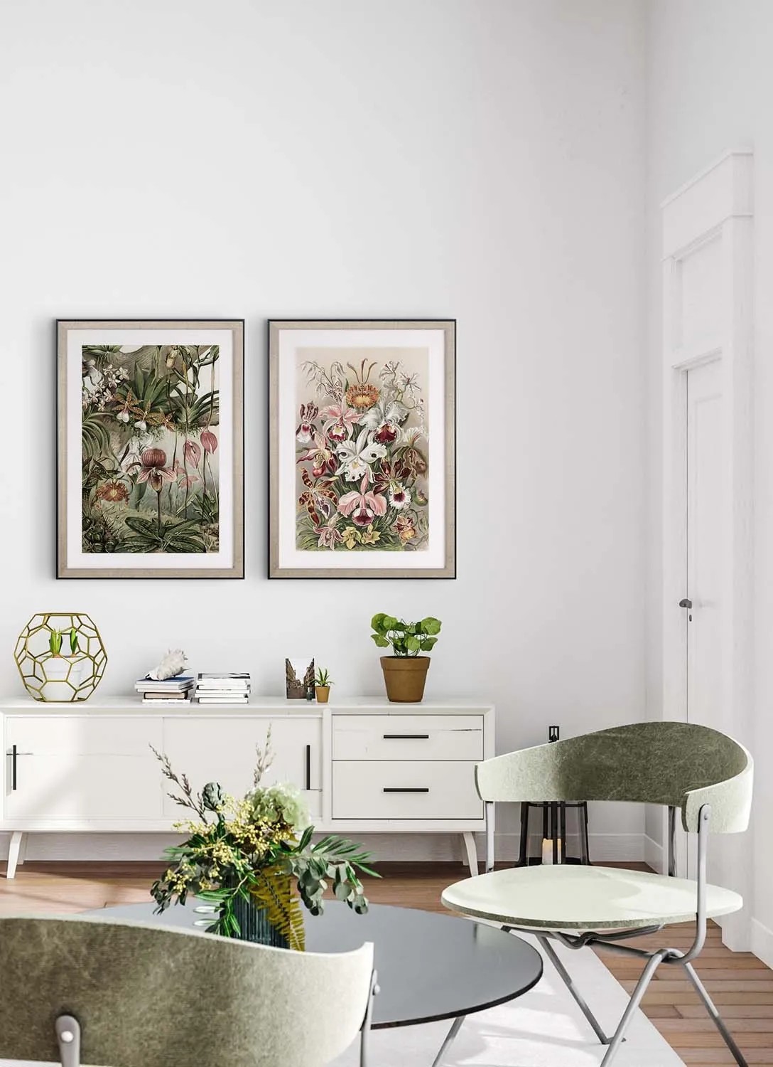 ARS LONGA Obraz TROPICAL ORCHIDS 55 x 75 cm