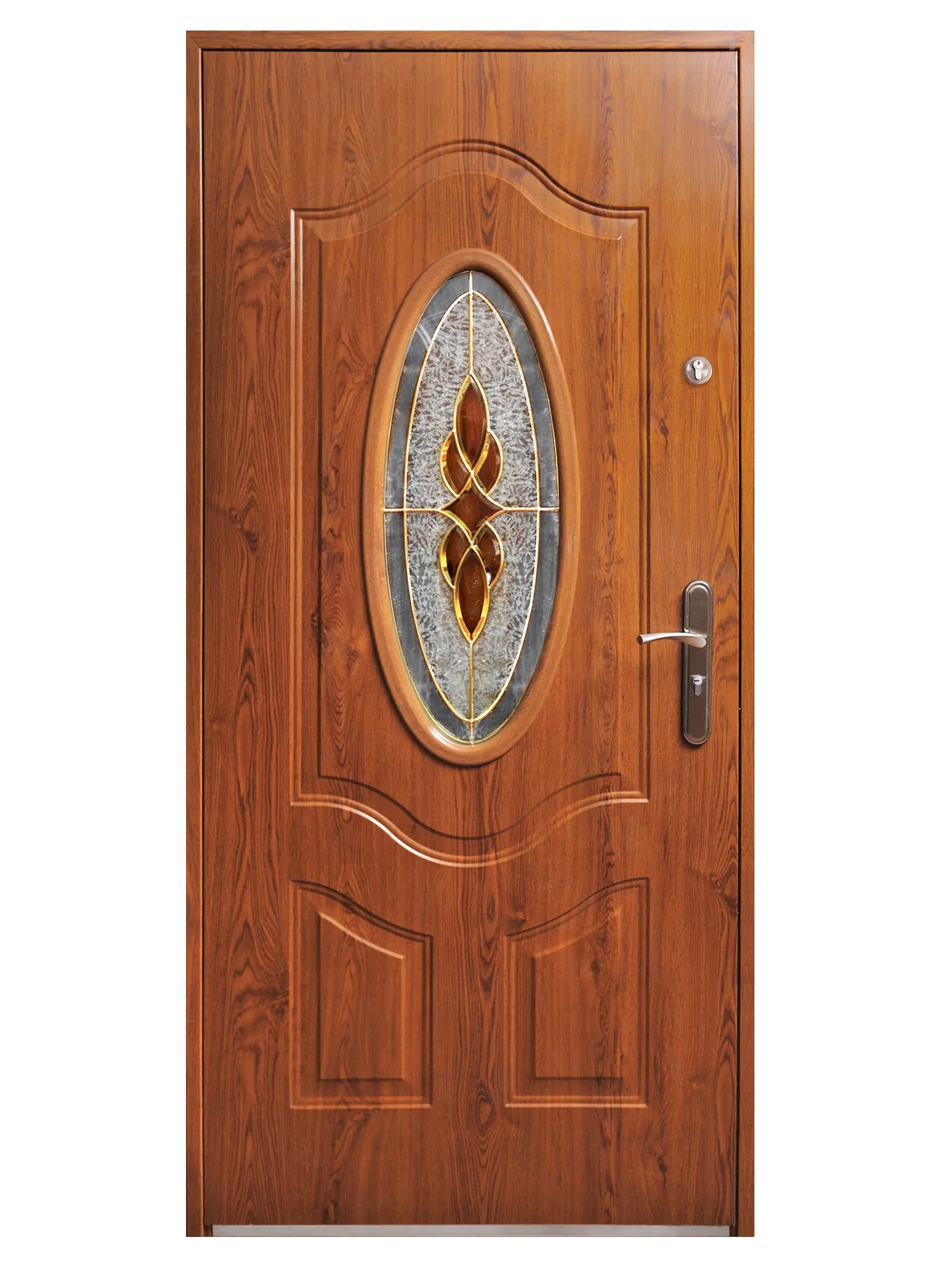 S-door Drzwi wejściowe Teneryfa złoty dąb 90L kupuj w OBI