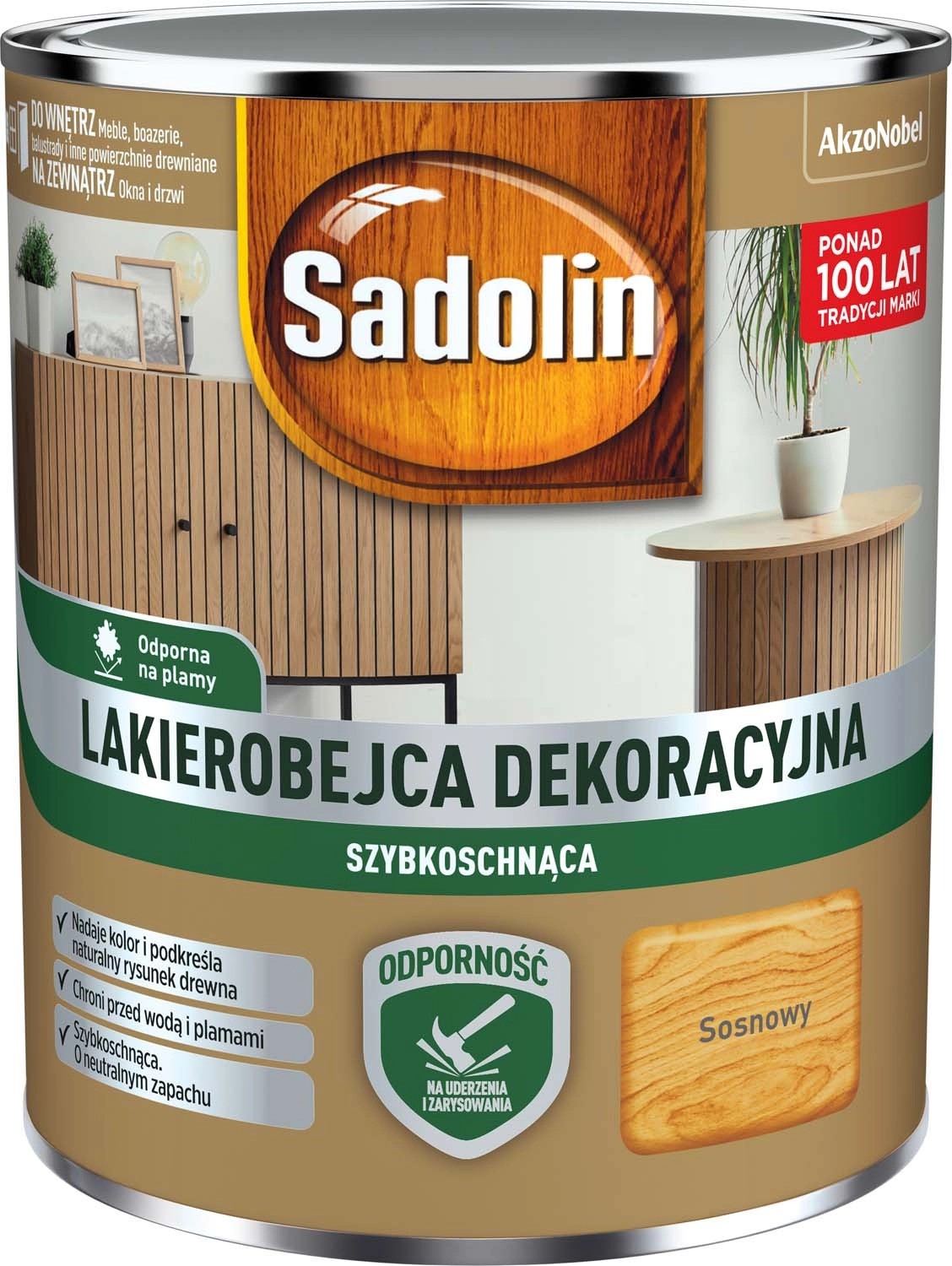 Sadolin Lakierobejca dekoracyjna sosnowa 0,7l kupuj w OBI