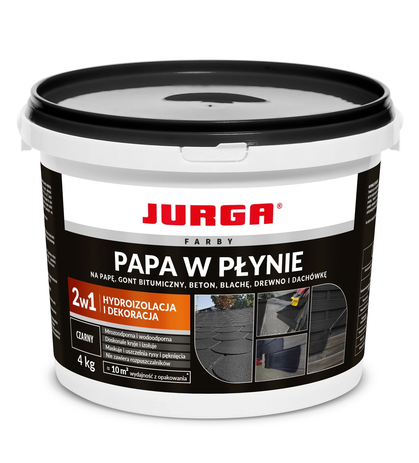 Jurga Papa w płynie czarna 4kg kupuj w OBI
