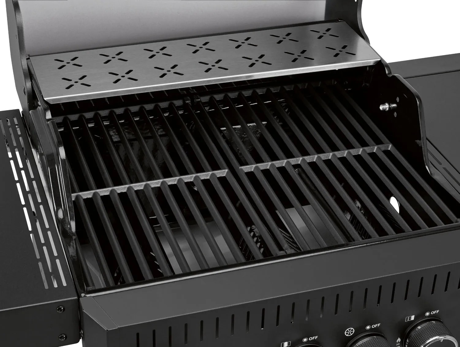 Grill gazowy 3+1-palnikowy (z rusztem niemodułowym) 10,5 kW