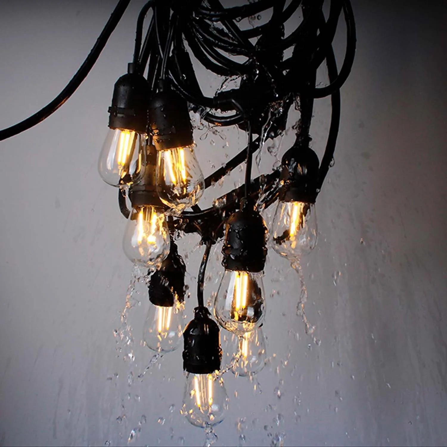 Eko-Light Girlanda ogrodowa 10xE27 1,5W 2700lm czarna 10 m kupuj w OBI