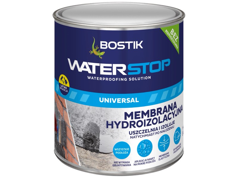Bostik Waterstop Membrana hydroizolacyjna szara 1 kg kupuj w OBI