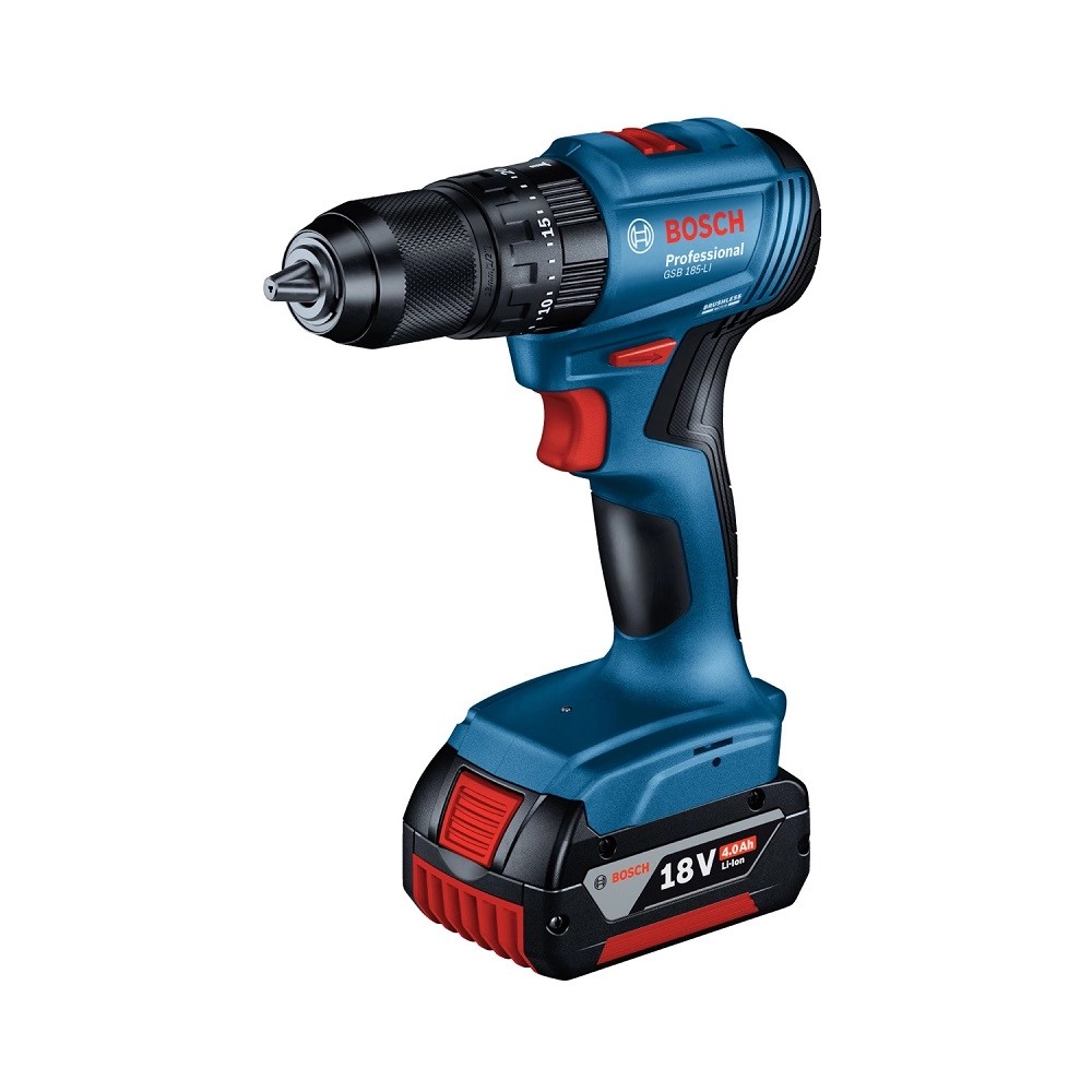 Bosch Professional Wiertarko-wkrętarka udarowa GSB 185-LI 18V 2x2,0 Ah kupuj w OBI