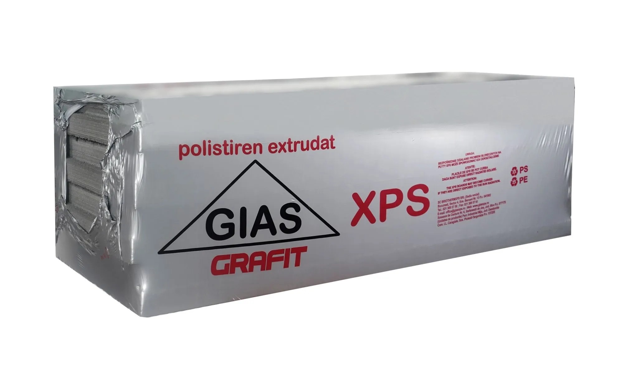 Hoch Polistyren XPS 3 cm 200 kpa