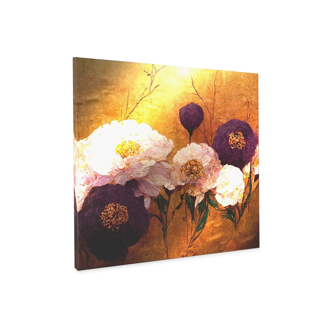 Obraz Canvas Silver ST678 Burgundy 60 x 60 cm kupuj w OBI