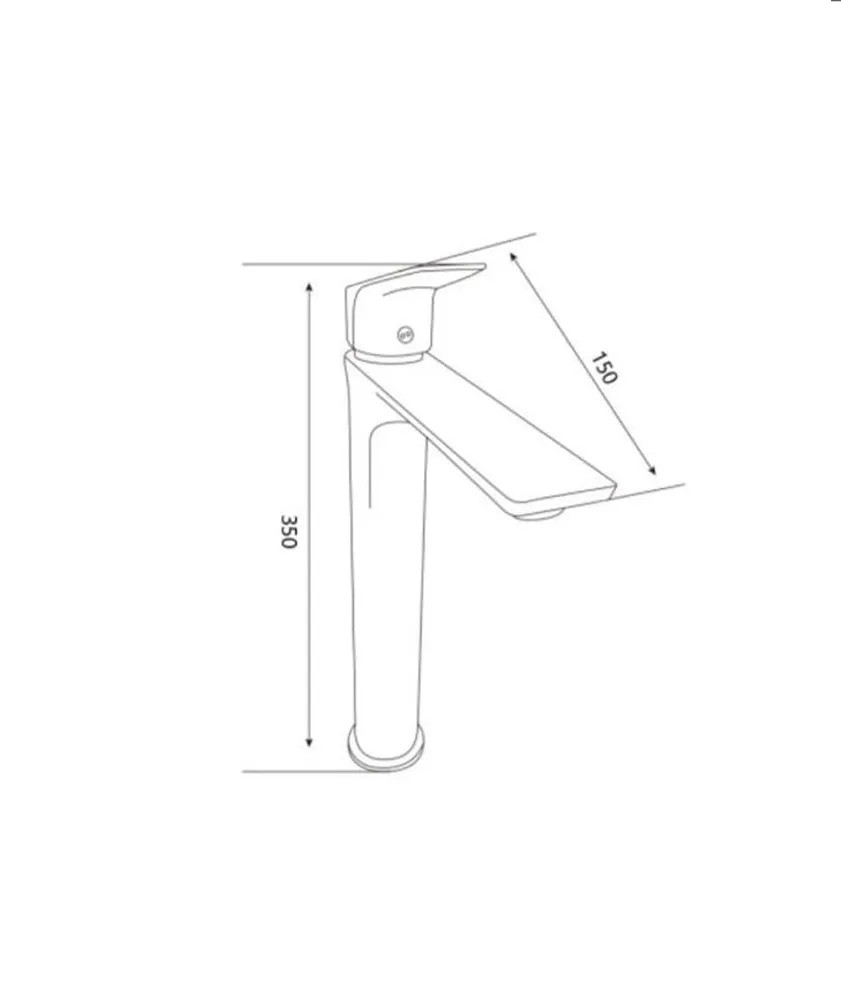Liveno Bateria umywalkowa wysoka Kappa gun grey kupuj w OBI