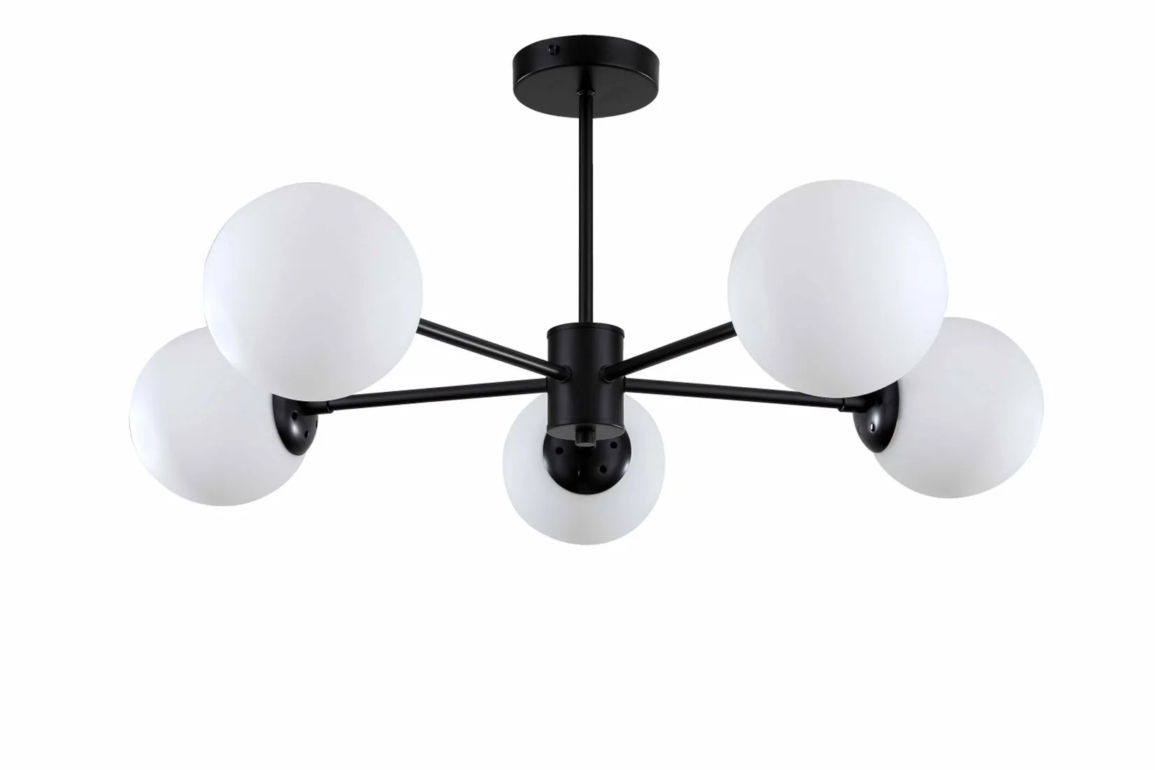 Light Prestige Lampa ROMA 5 czarna 5xE14 kupuj w OBI