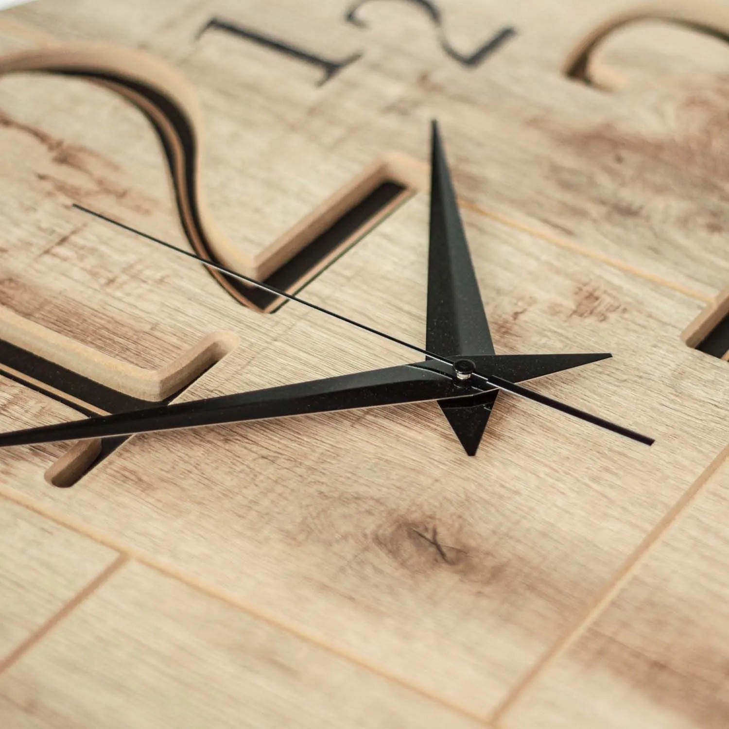 STYLER Zegar 3D CLOCK LUCAS CL005 śr. 57 cm czarno-brązowy kupuj w OBI