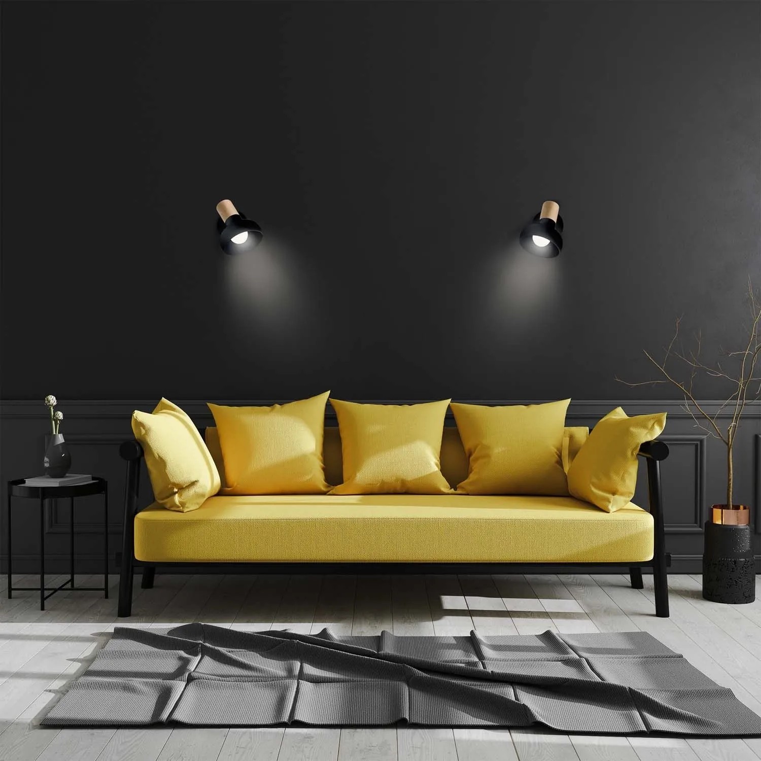 Light Prestige Kinkiet AREZZO 1xE14 max. 10W LED czarny kupuj w OBI