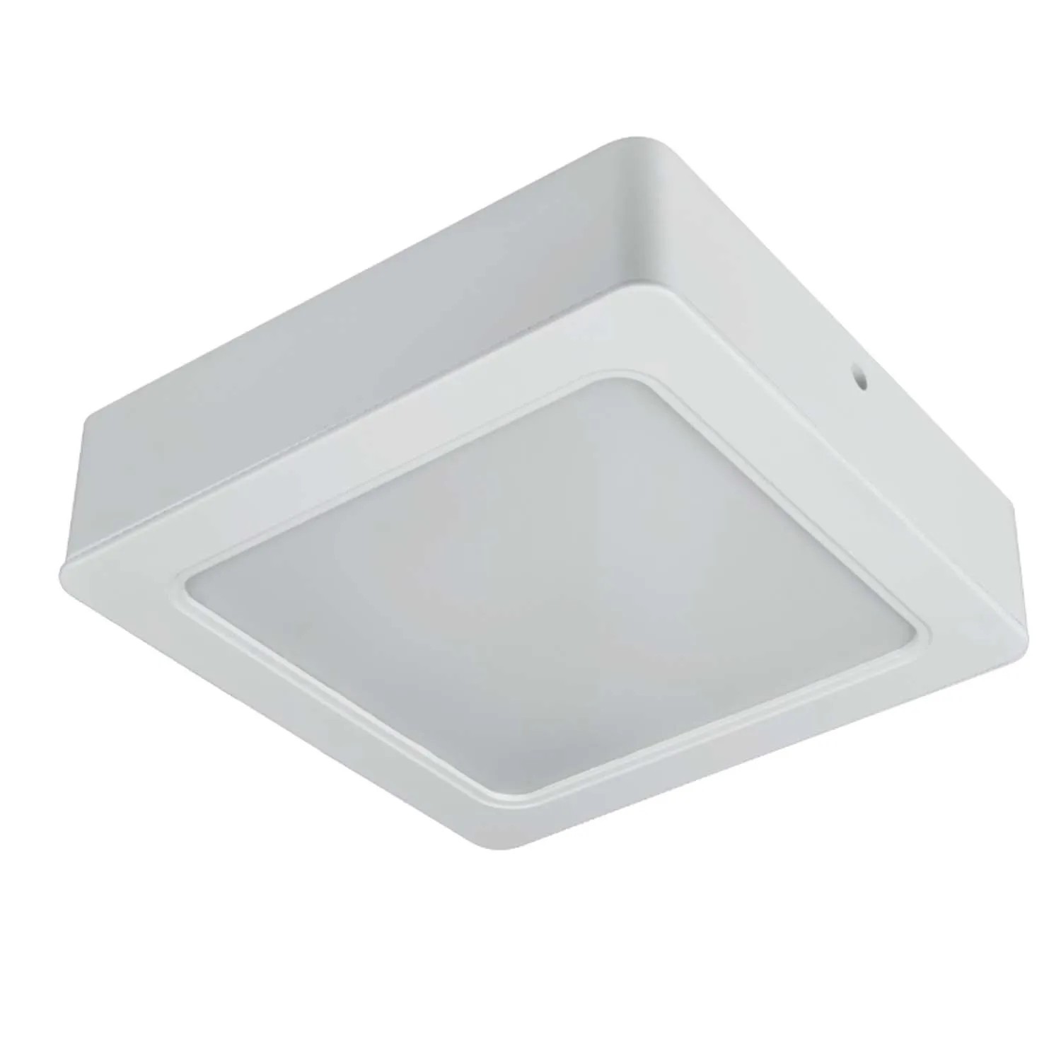 DPM Plafon LED 2w1 18W 3000-4000-6500K 1900lm IP54 17x17 cm biały kupuj ...
