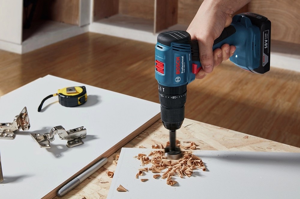 Bosch Professional Wiertarko-wkrętarka udarowa GSB 185-LI 18V 2x2,0 Ah kupuj w OBI