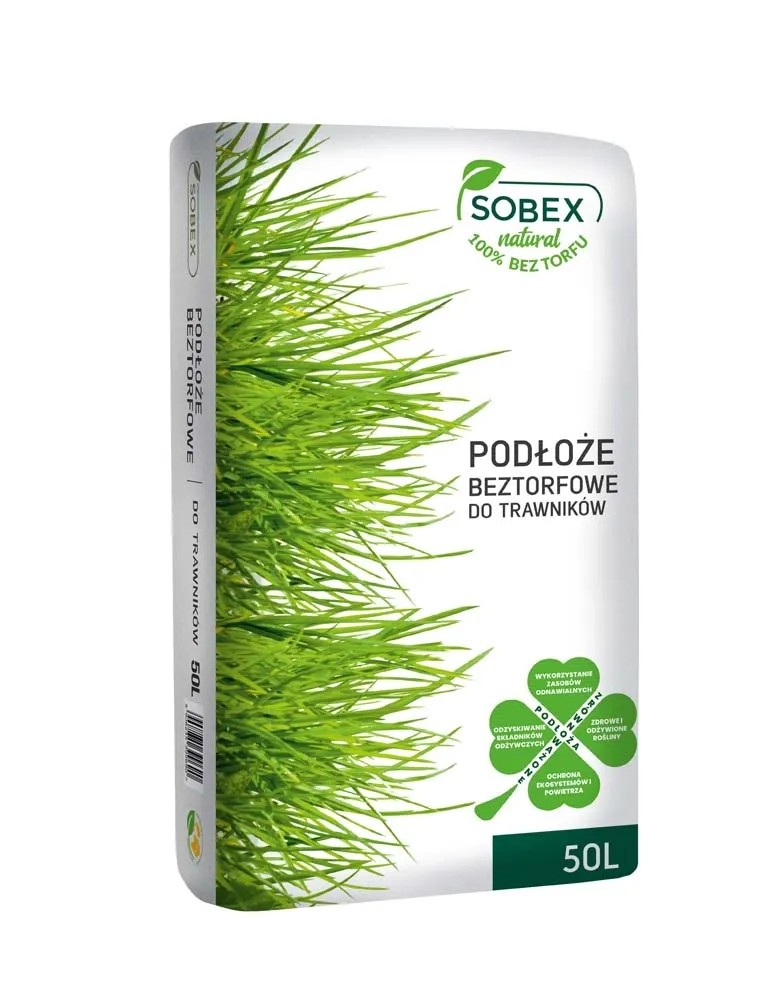 Sobex podłoże beztorfowe do trawników - 50 l kupuj w OBI