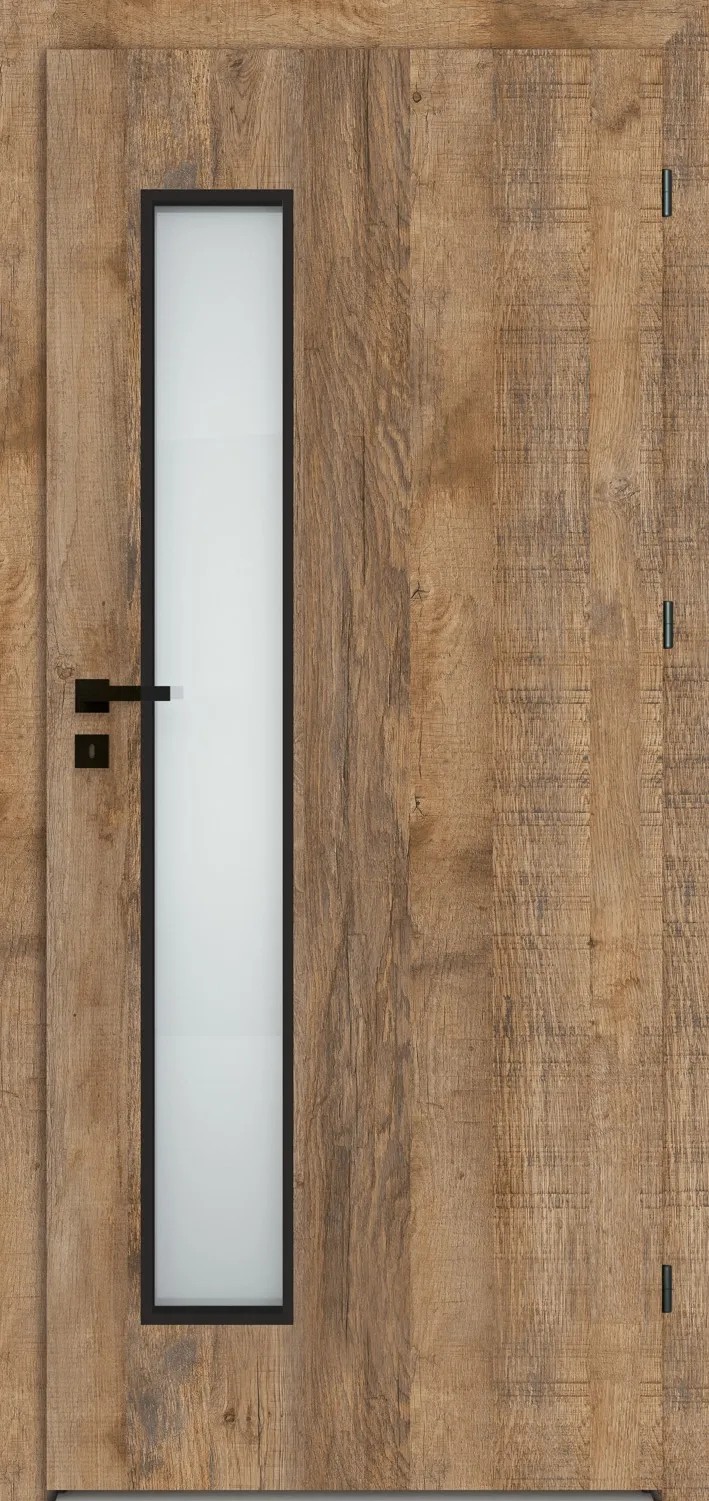 DRE Skrzydło drzwiowe Rico Dąb Rustykalny pokojowe 70P kupuj w OBI