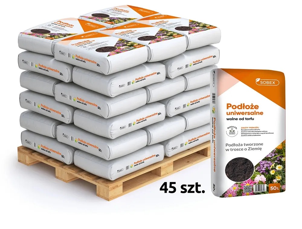 Sobex Podłoże uniwersalne - 45 x 50 l kupuj w OBI