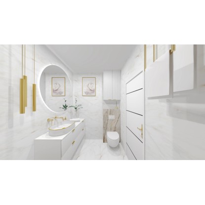 Gres szkliwiony polerowany LOGAN snow 60 x 60 cm kupuj w OBI