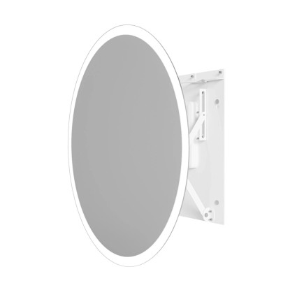 Lustro LED Galaxy Białe z włącznikiem automatycznym 70cm