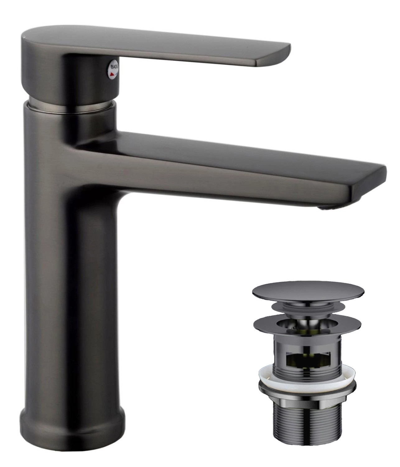 Liveno Bateria umywalkowa Kappa gun grey kupuj w OBI