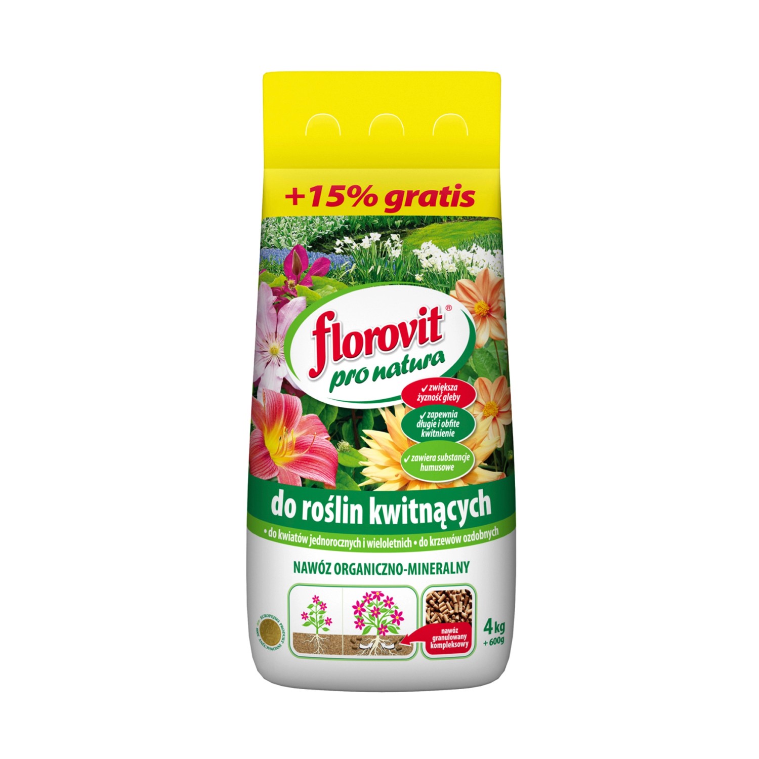 Florovit pro natura Nawóz do roślin kwitnących 4 kg kupuj w OBI