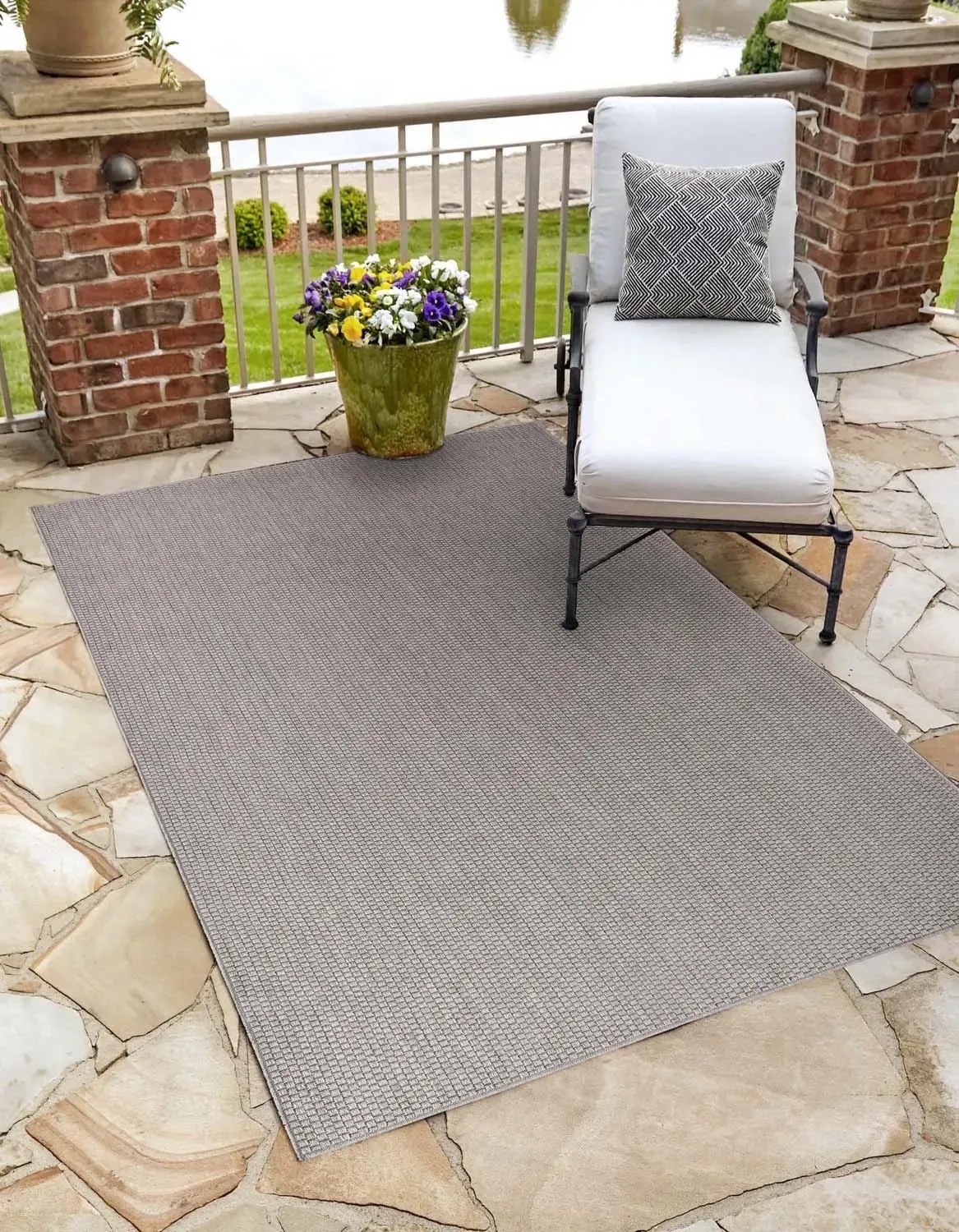 Indavo Dywan FOREST outdoor 120 x 170 szary