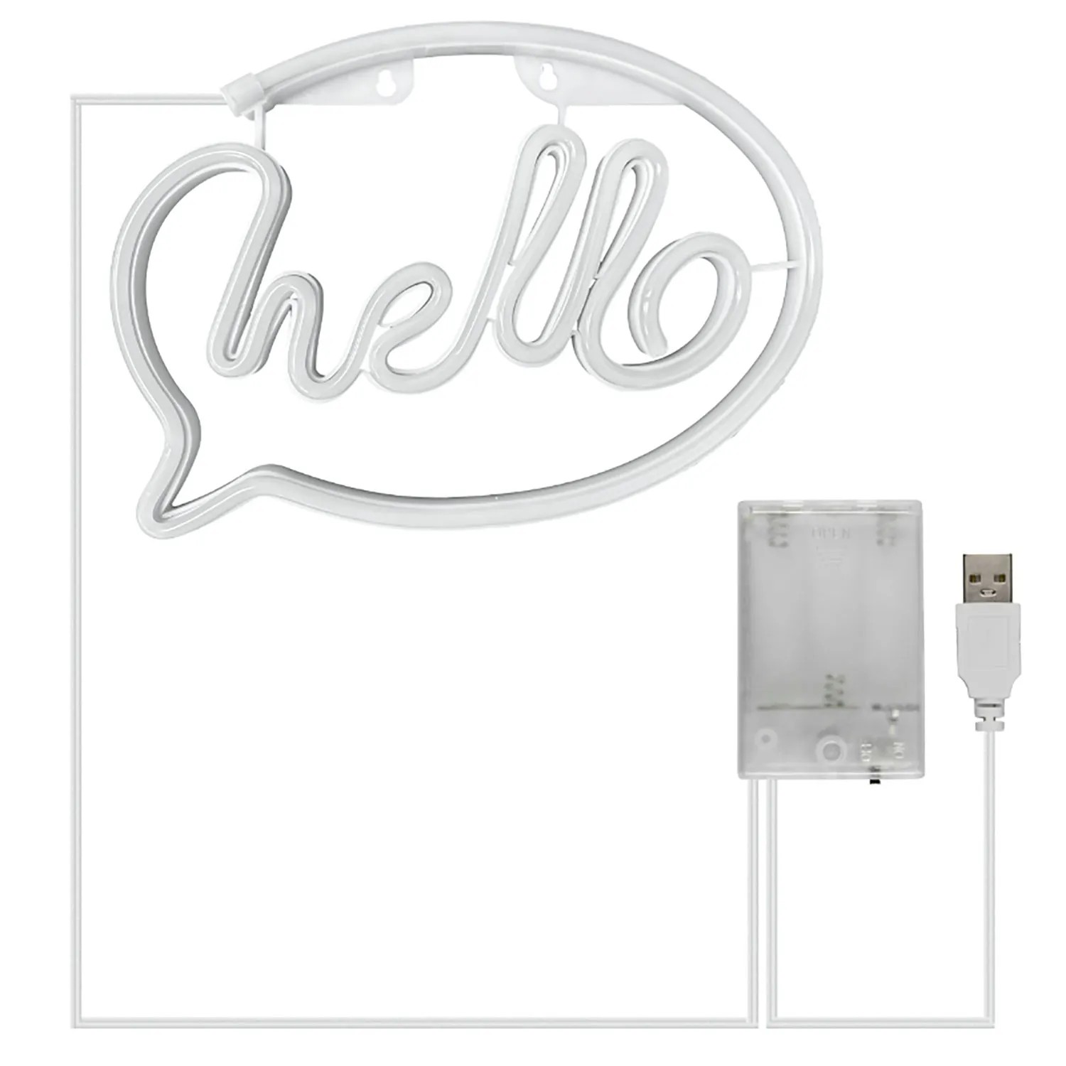 DPM Neon LED Hello 30 x 21 cm kupuj w OBI