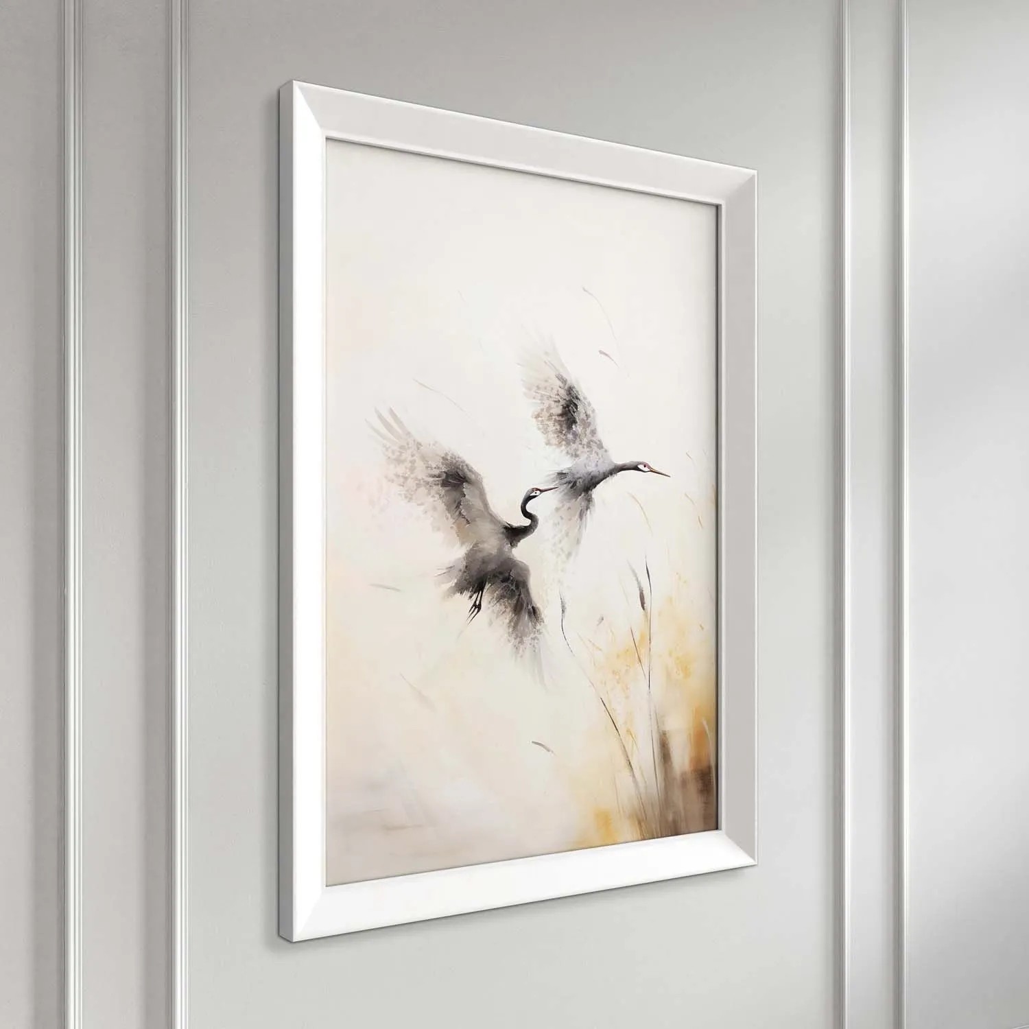 STYLER Obraz Paris Pic CRANES PP020 58 x 78 (50 x 70) cm
