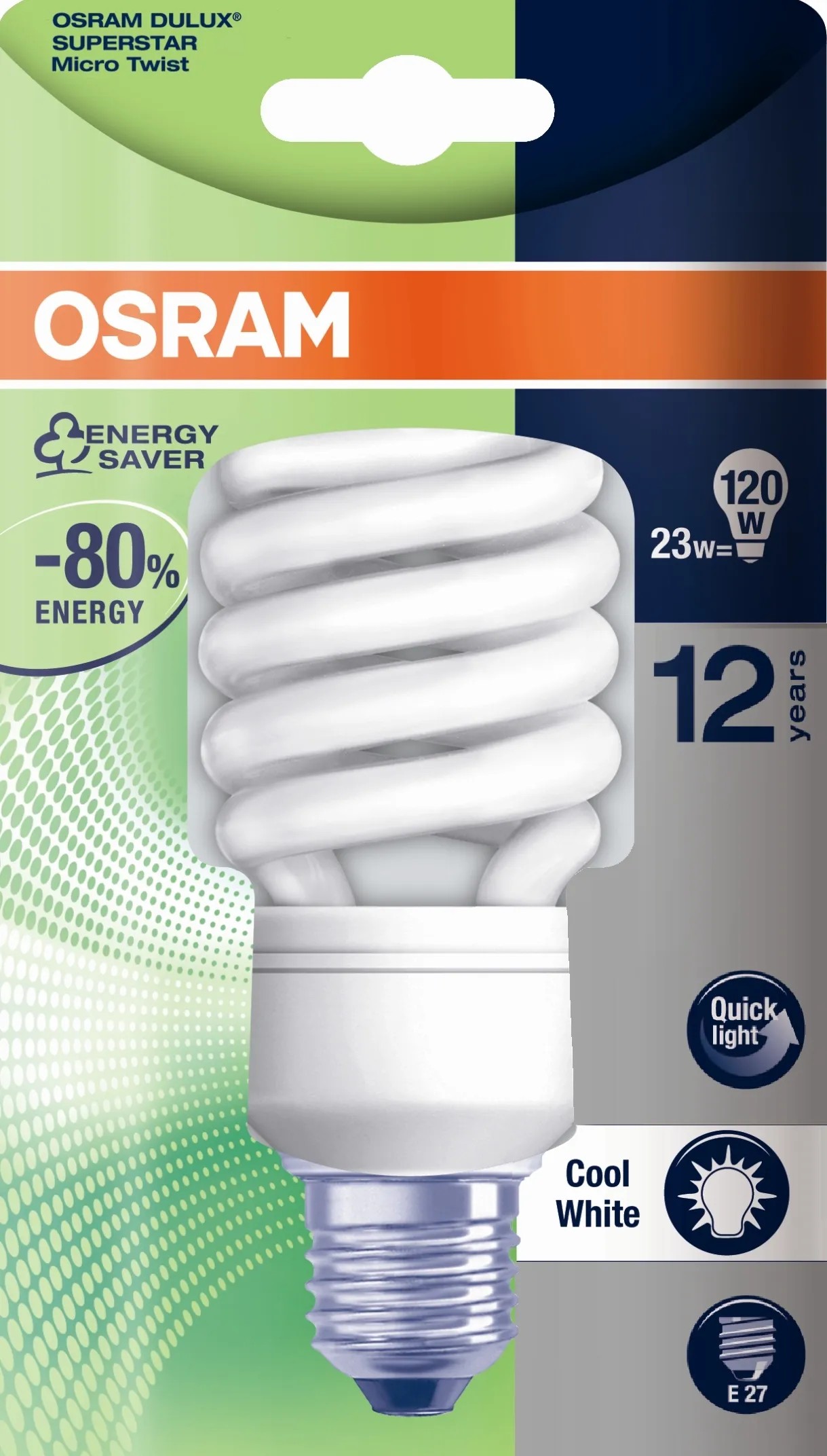 Osram Świetlówka kompaktowa Dulux SuperStar Micro Twist 23W E27 kupuj w OBI
