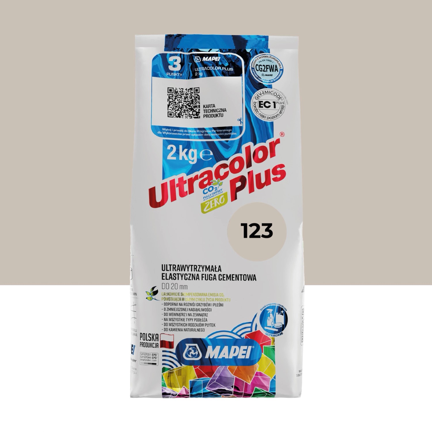 Mapei Fuga elastyczna Ultra Color 123 antyczny biały 2 kg kupuj w OBI