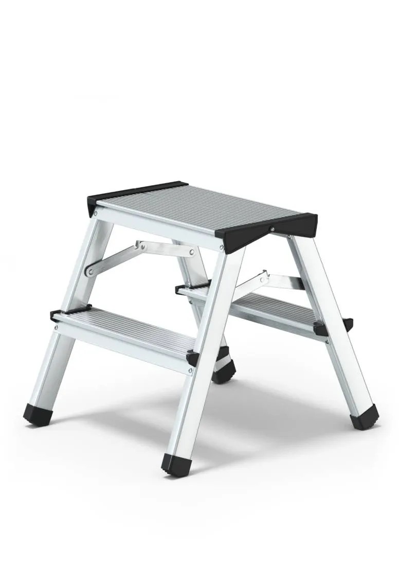 Skiva Drabina aluminiowa 2-stopniowa dwustronna kupuj w OBI