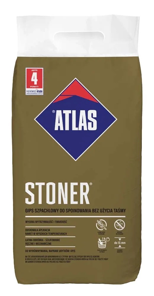 Atlas Gips szpachlowy Stoner 5 kg kupuj w OBI